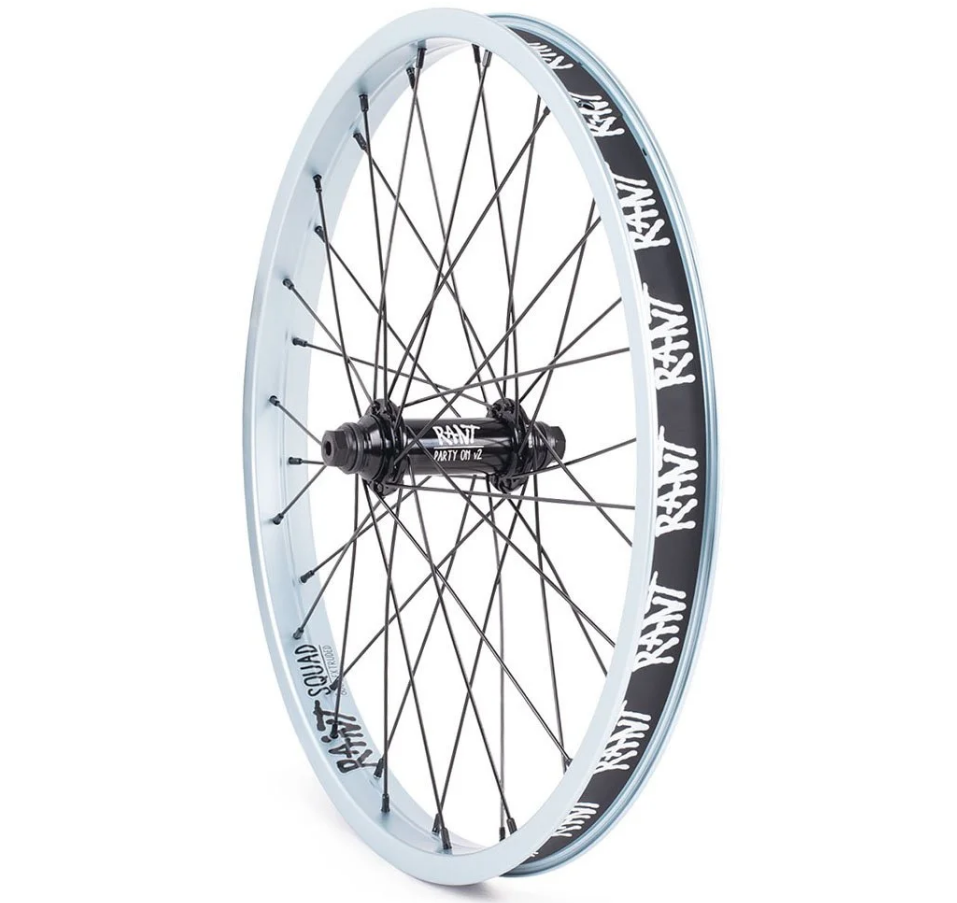 RANT PARTY ON V2 FRONT WHEEL - Pro BMX Bikes